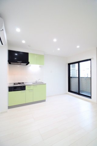 【YOLO HOME】Kitakyushu-shi Yahatahigashi-ku、임대료¥62,000、1LDK / 33.12m²、Yahata、아파트 K-plus 102｜유학생 ...