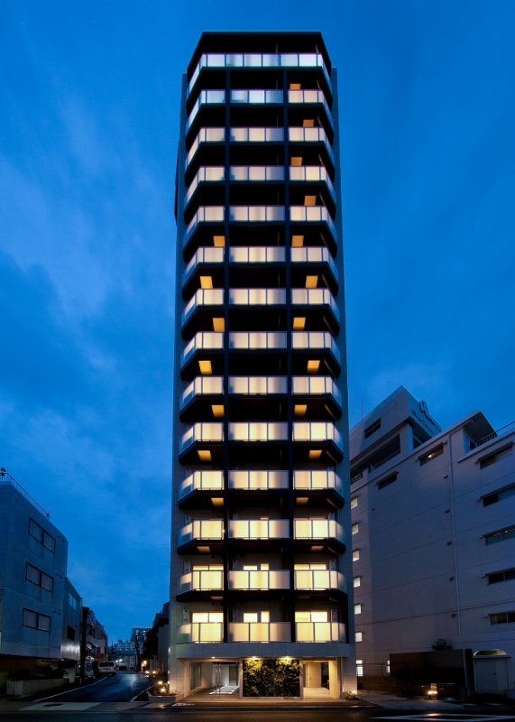 【YOLO HOME】港区、賃料¥140,000、1K / 25.8m²、品川、マンション ジェノヴィア麻布十番グリーンヴェール ｜留学生 ...